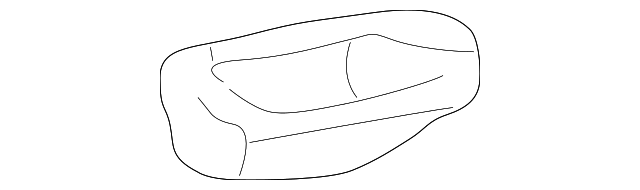 Genuine Toyota Protector Sub-Assembly, Back Door Lock part# 69308-0C010 ...