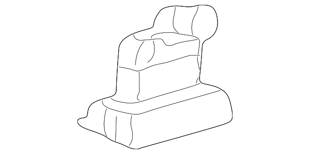 69358-0C010 - Protector, Back Door Lock - 2001-2007 Toyota Sequoia ...