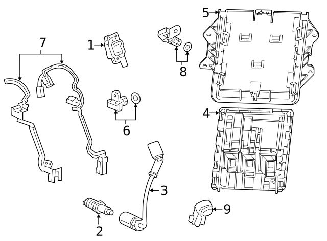 2022 GMC Sierra 3500 HD Engine Control Module 12725133 | TascaParts.com