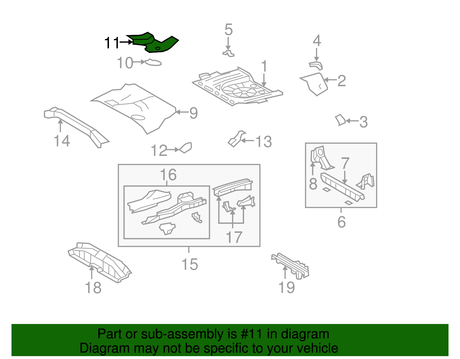 2009-2010 Toyota Matrix 2009-2010 Toyota Matrix - Silencer 58614-02120 ...