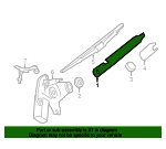 164-820-08-44 - Wiper Arm 2007-2019 Mercedes-Benz | Mercedes-Benz USA Parts