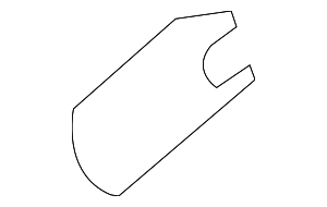 000-998-29-21-64 - Back Glass Wiper Arm Cover 2006-2019 Mercedes-Benz ...