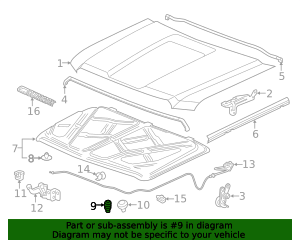 2018-2019 GM Hood Front Bumper 23189283 | GMPartsDirect.com