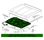 2015-2019 GM Hood Insulator 84110492 | GMPartsDirect.com