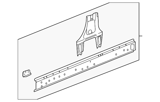 2019-2023 GM Driver Side Rocker Outer Panel Reinforcement 84972411 GM ...