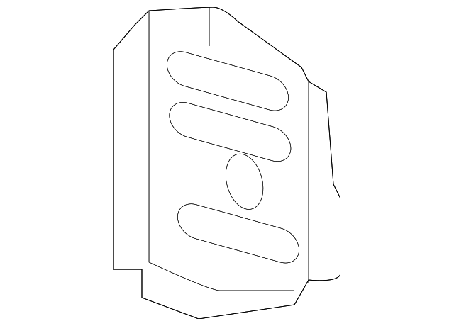 2019-2022 GM Rocker Inner Panel Brace 84242910 | GMPartsDirect.com