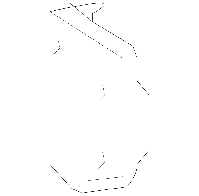 2019-2021 GM Inner Rocker Brace 84489312 | GMPartsDirect.com