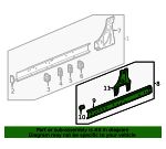 2019-2023 GM Driver Side Rocker Outer Panel Reinforcement 84972411 GM ...