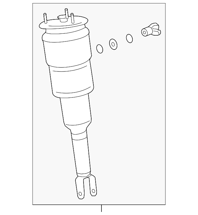 48010-50390 - Air Spring For 2018-2020 Lexus | Lexus OE Parts