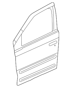 2005-2007 Buick Rendezvous Panel Asm Frt S D Otr Rh 89022649 ...