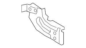 2018-2020 Mitsubishi Eclipse Cross Front Panel Gusset 5220L062 ...