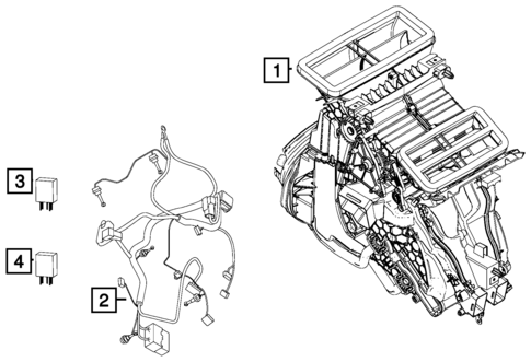 Wiring-Body and Accessories for 2016 Fiat 500X | Mopar Parts