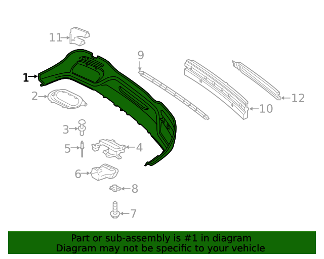2018-2020 Mercedes-Benz Valance Panel 222-885-52-01 | German Auto Parts ...