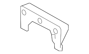 2018-2019 Toyota Prius C License Bracket 52114-52190 | Lithia Toyota Parts