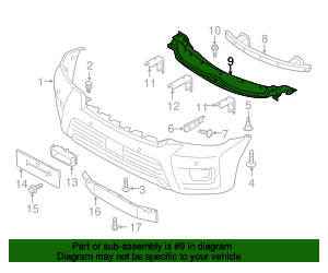 2017-2020 Nissan Armada Upper Retainer 62290-5ZW0A | Nissan Parts Plus