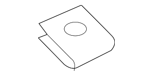 1995-2025 Nissan Fender Liner Clip 76882-0M000 | Nissan Parts Plus