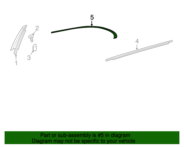 2017-2023 Mercedes-Benz Door Reveal Molding 213-690-05-80 ...