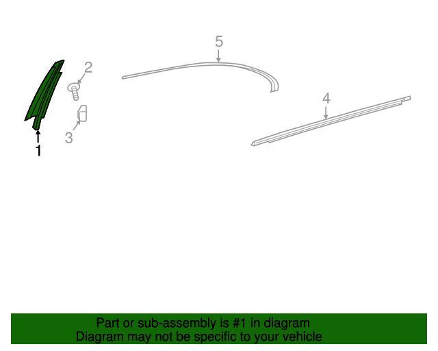 213-690-04-87 - Door Applique 2017-2023 Mercedes-Benz | AutoNationParts.com