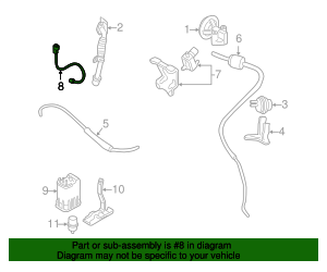 MN158918 - Oxygen Sensor 2004 Mitsubishi Montero Sport | Mitsubishi ...