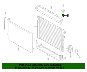 17118632143 - 2016-2024 BMW Upper Cover Bushing (17-11-8-632-143) | BMW ...