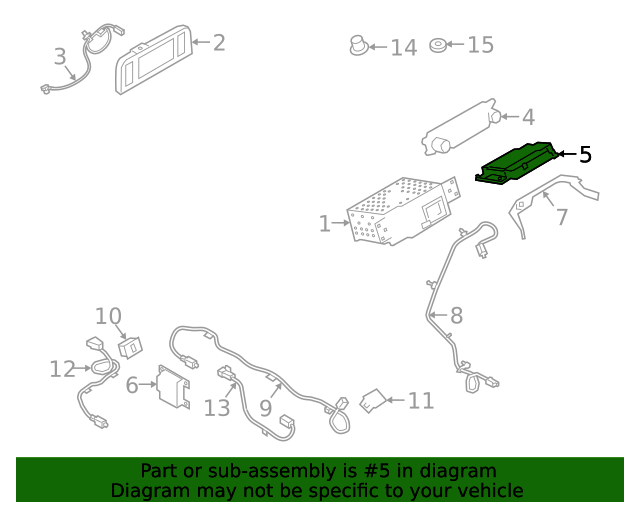 2020-2022 Ford Control Module LU5Z-14G371-AP | OEM Parts Online