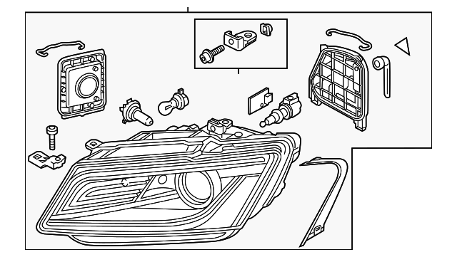 8R0-941-753-E - Composite Headlamp 2013-2017 Audi | Audi OEM Parts