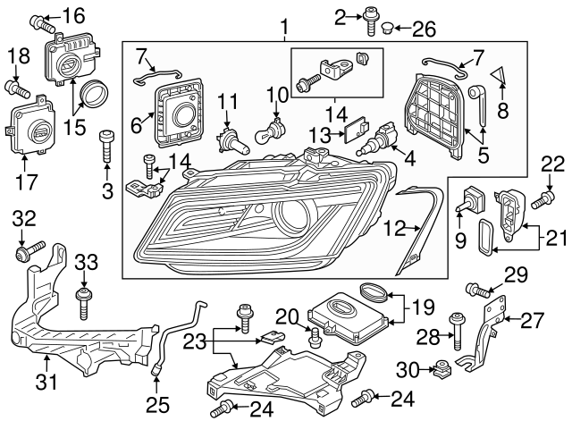 8R0-941-355 - Retaining Bracket 2013-2017 Audi | Audi OEM Parts