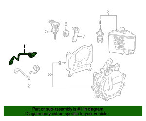 2012-2021 Mercedes-Benz Oxygen Sensor 009-542-56-18-64 | MB OEM Parts
