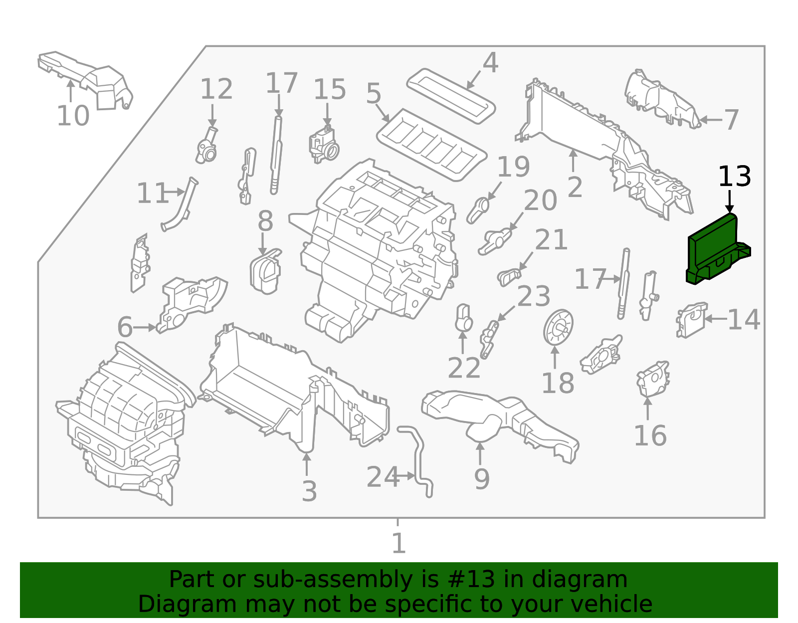 2019-2024 Subaru Ascent Control Module 72343XC01A | Subaru Parts Quick