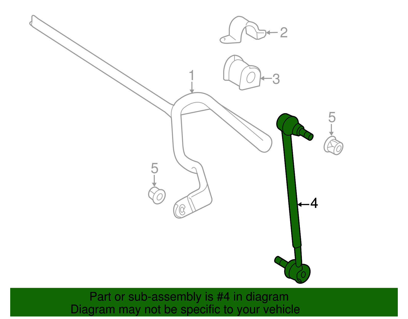 2007-2017 Toyota Link Assembly 4882006050 | Toyota Parts Center