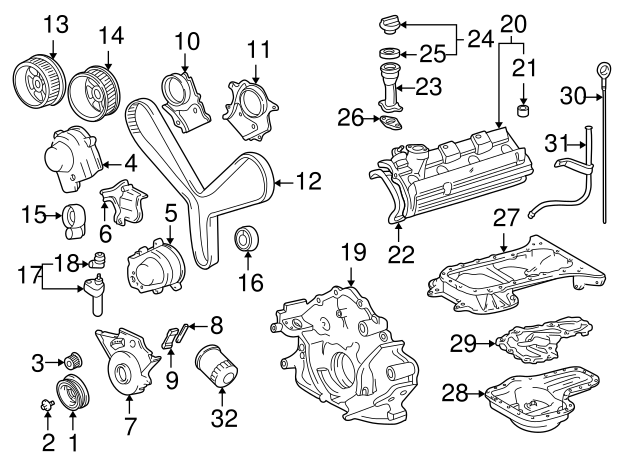1992-2024 Toyota Spark Plug Tube Seal 11193-70010 | Toyota Parts Express