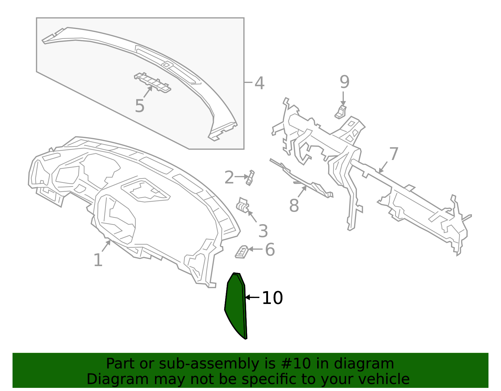2020-2025 Kia Soul Side Cover 84765-K0000WK | Retail Performance Auto Parts