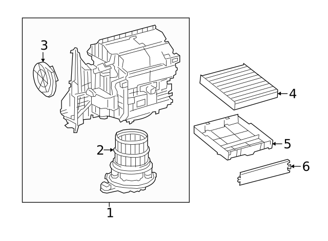 87139-58010 - Cabin Air Filter 2019-2024 Lexus | AutoNation Parts