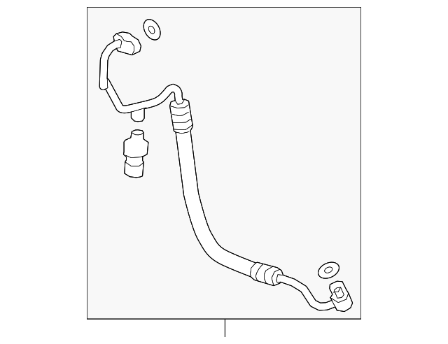 2019-2022 Honda Insight Discharge Hose 80315-TXM-A01 | Clarkknapp Honda