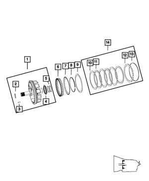 2003-2020 Mopar Transmission Seal 52108028AA | QuirkParts