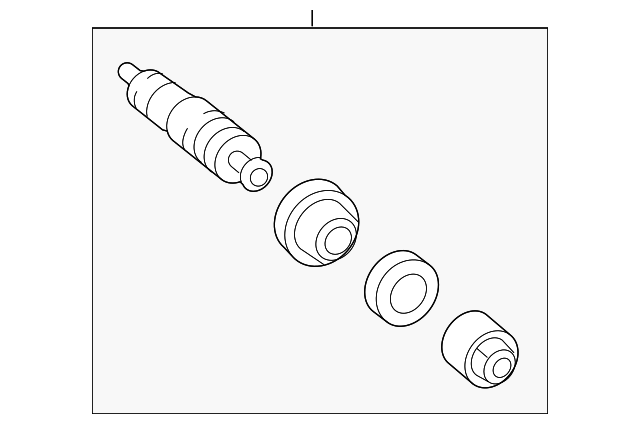 04423-0E010 - Tire Pressure Monitoring System Sensor Service Kit 2004 ...