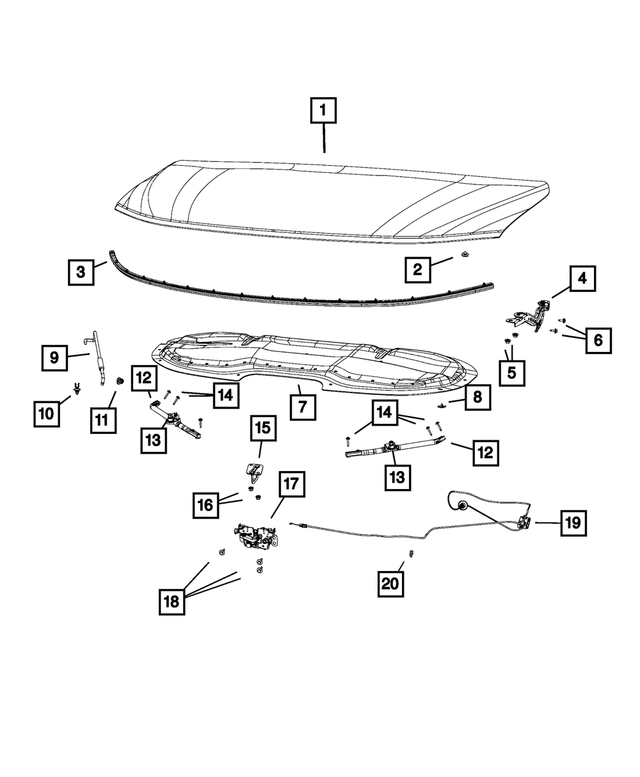2001-2021 Mopar OEM NEW Mopar 20-21 Jeep Insulator Push Pin Fastener ...