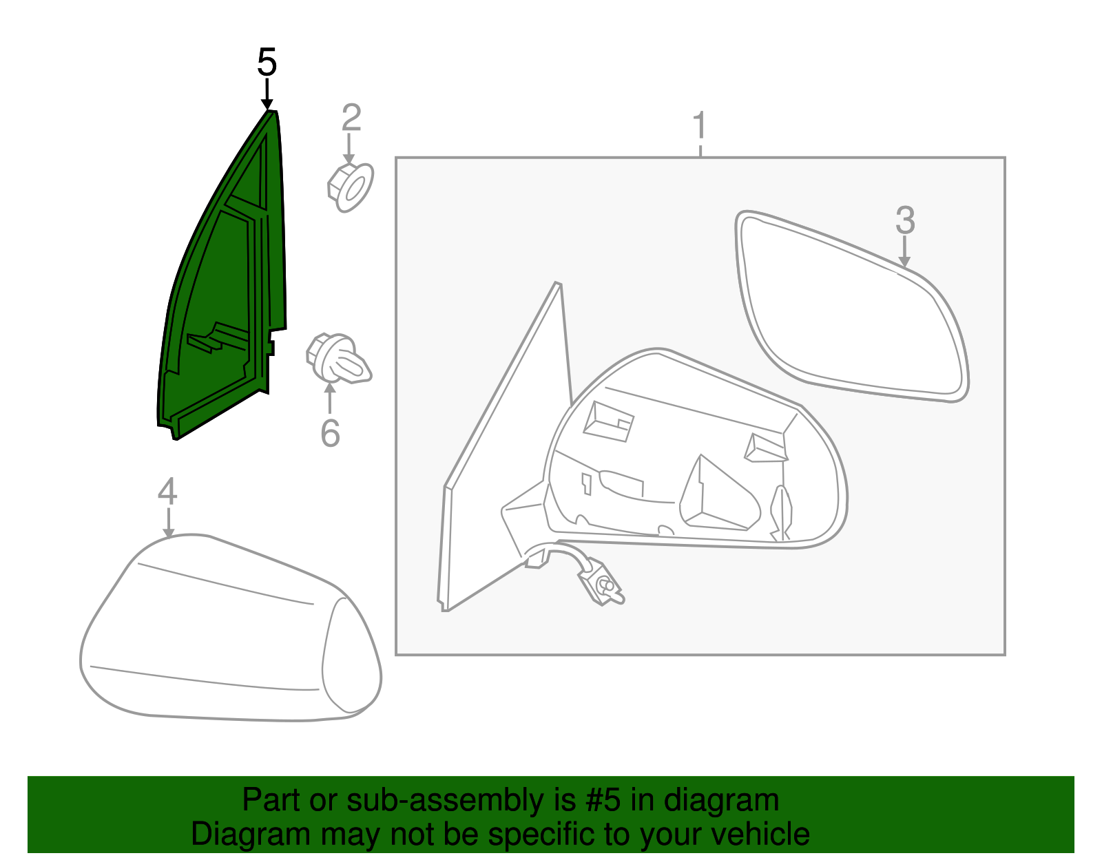 2011-2017 Nissan Juke Inner Cover 80293-1KA0A | Bill Kay Nissan Parts