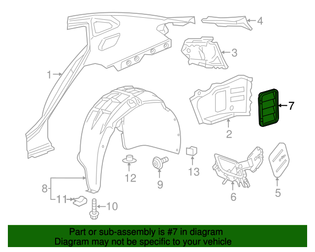 2013-2024 GM Body Pressure Relief Valve 13502349 GM | GMPartsDirect.com