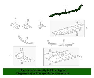 2008-2019 Toyota Highlander Stay 58720-0E030 | OEM Parts Online