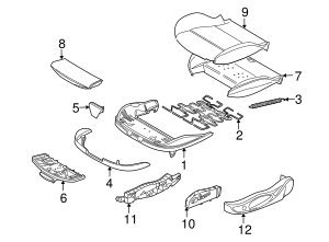 52-10-8-260-868 - Elastic mat 2000-2010 BMW | AutoNation Parts