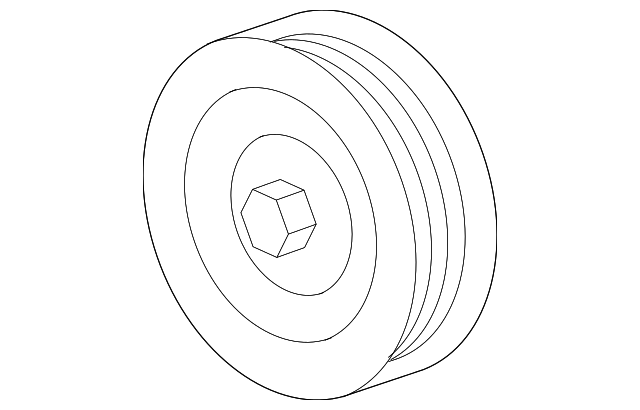 2010-2013 Land Rover Accessory Drive Belt Idler Pulley LR010725 | OEM ...