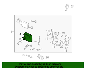 2001-2005 Hyundai Evaporator Core 97139-2D000 | OEM Parts Online
