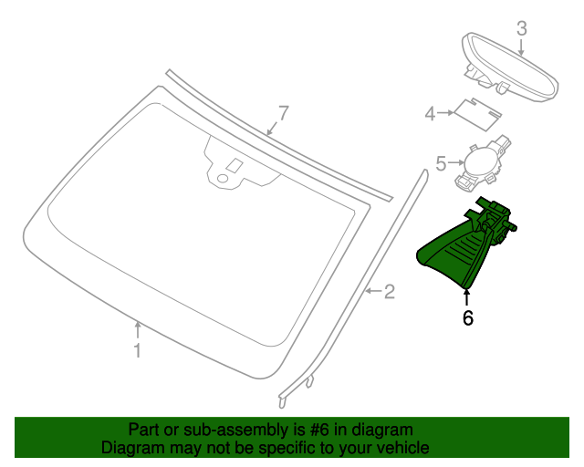66519458737 - 2019-2022 BMW X1 Front Camera (66-51-9-458-737) | BMW of ...