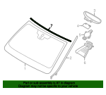 51317350589 - 2016-2020 BMW X1 Reveal Molding (51-31-7-350-589) | BMW ...