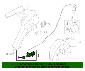 81570-22002 - Release Handle - 2001-2021 Hyundai | World OEM Parts Hyundai