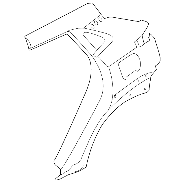 2018-2023 Hyundai Quarter Panel 71504-J9C00 | OEM Parts Online