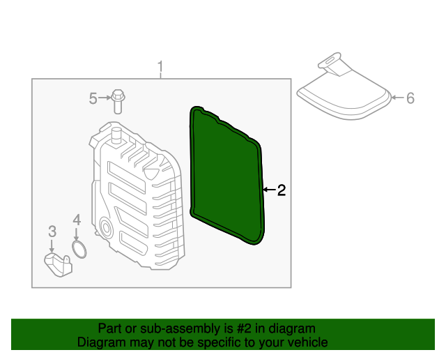 2011-2024 Hyundai Side Cover Gasket 45283-3D100 | OEM Parts Online