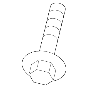 WHT-002-479 - Lower Control Arm Mount Bolt 2008-2018 Audi | Audi OEM Parts