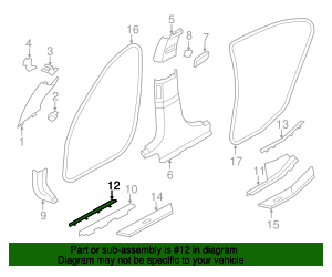 51479172757 - 2009-2015 BMW Front Seal (51-47-9-172-757) | BMW of South ...